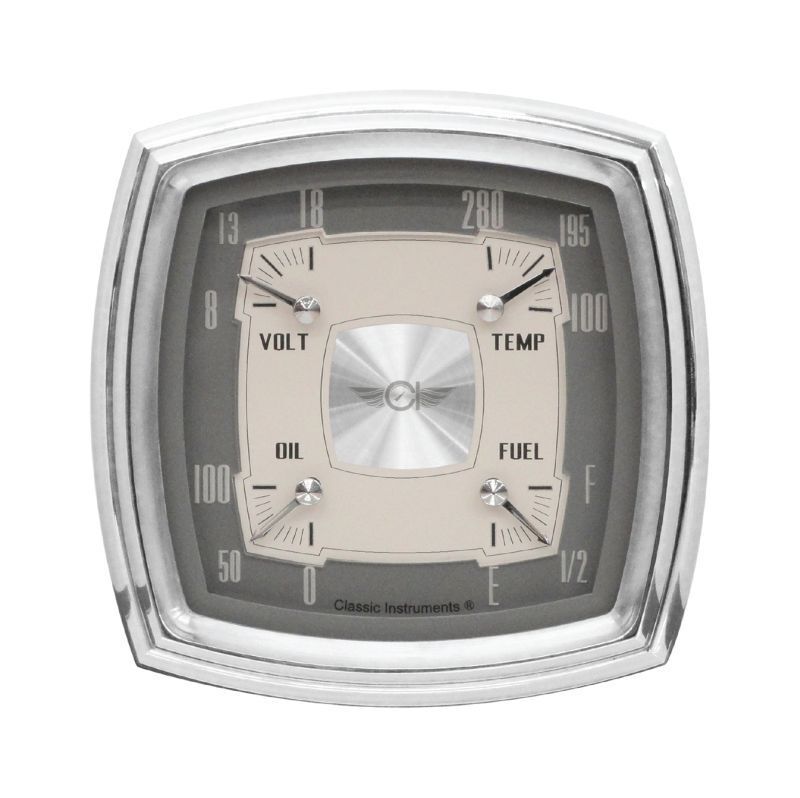 Classic Instruments ES76 Esquire 4? Quad Fuel 240 – Engine Master