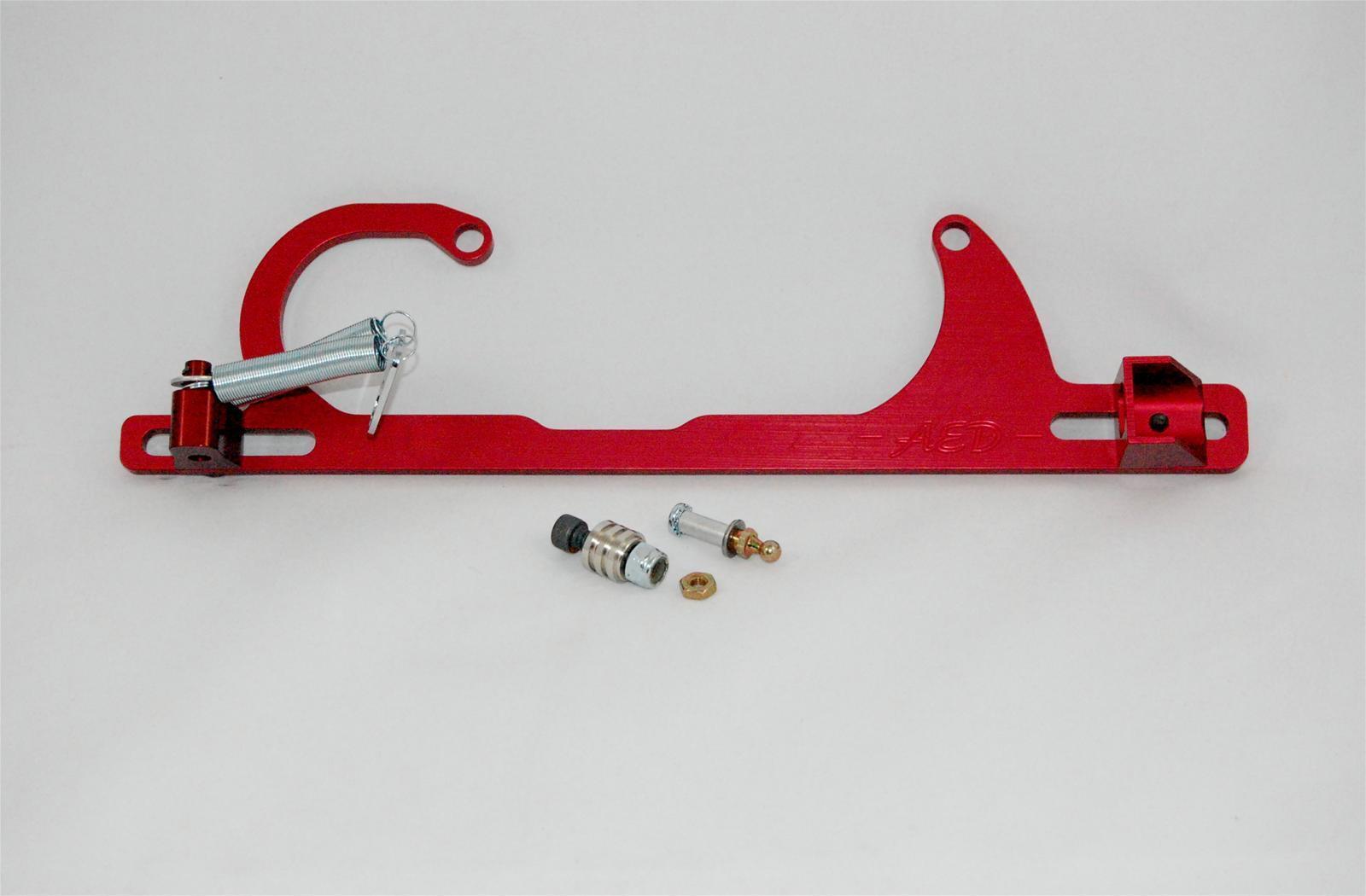 AED AED6700R Billet Throttle Bracket & Spring Kit Edelbrock Fits Chev ...
