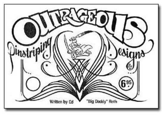 Mooneyes MNRB02BKOD Outrageous Pinstriping By Ed Roth – Engine Master