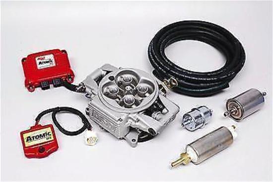 MSD Ignition MSD2900 4BBL Atomic EFI Fuel Injection Master Kit – Engine ...