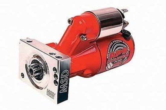 MSD Ignition MSD5095 APS Mini Starter 3HP Chev 153 168T Flywheel ...