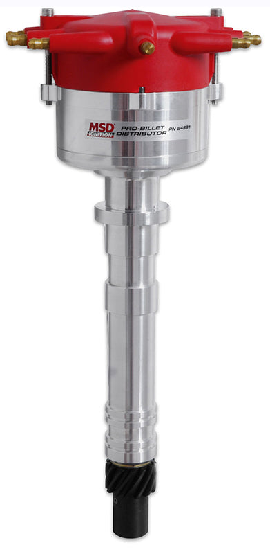 MSD Ignition MSD84891 Flat-Top Pro-Billet Distributor (Small/Big Block ...