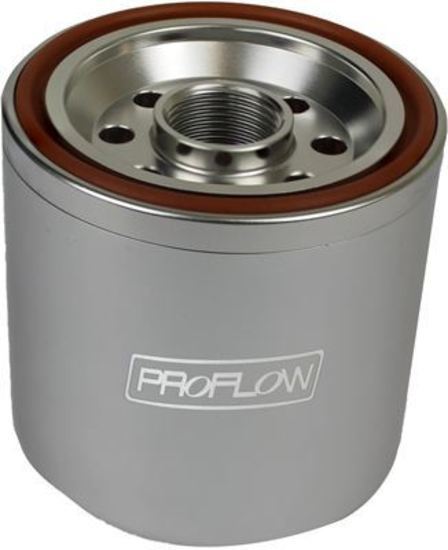 Proflow PFEOS314 Oil Filter Billet Aluminium Spin-on Silver Performanc ...