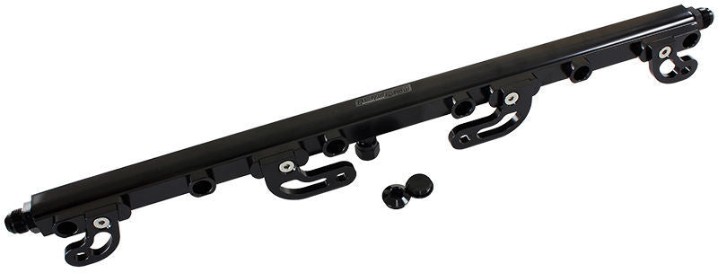 Aeroflow AF64-2113BLK Fuel Rail Kit Fg 6 Black Ford Fg 6 Cylinder ...