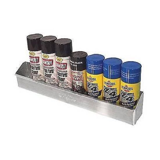 Pit Pal PIT-100 8 Aerosol Can Aluminium Shelf 21.5"L X 2.75"D – Engine ...