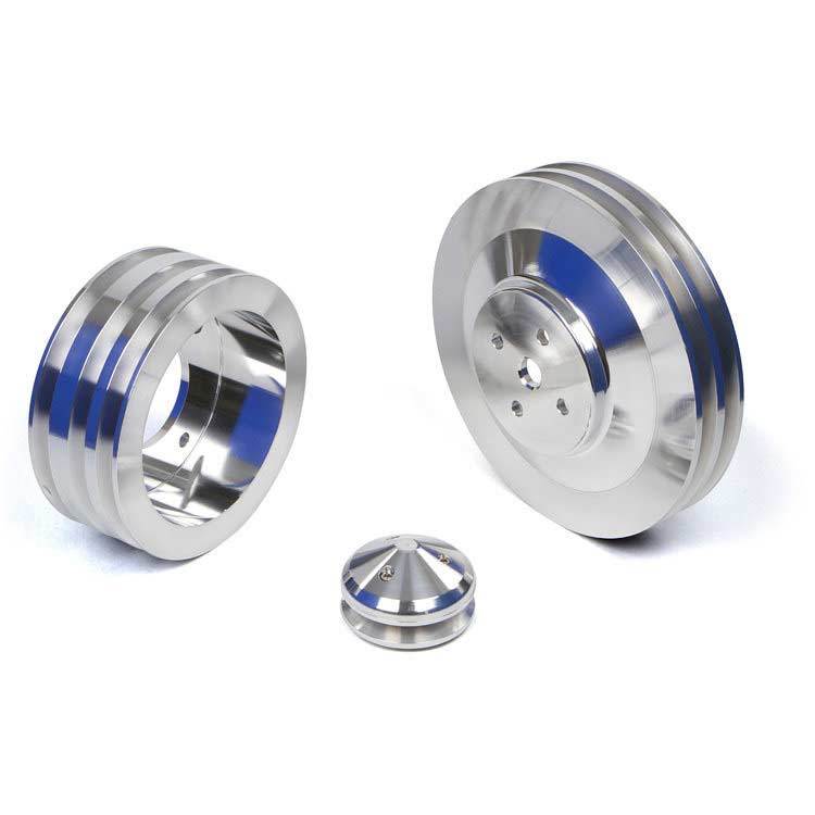 CVF PONT3KIT-T Pontiac Pulley Kit PS - 3V 1968 – Engine Master