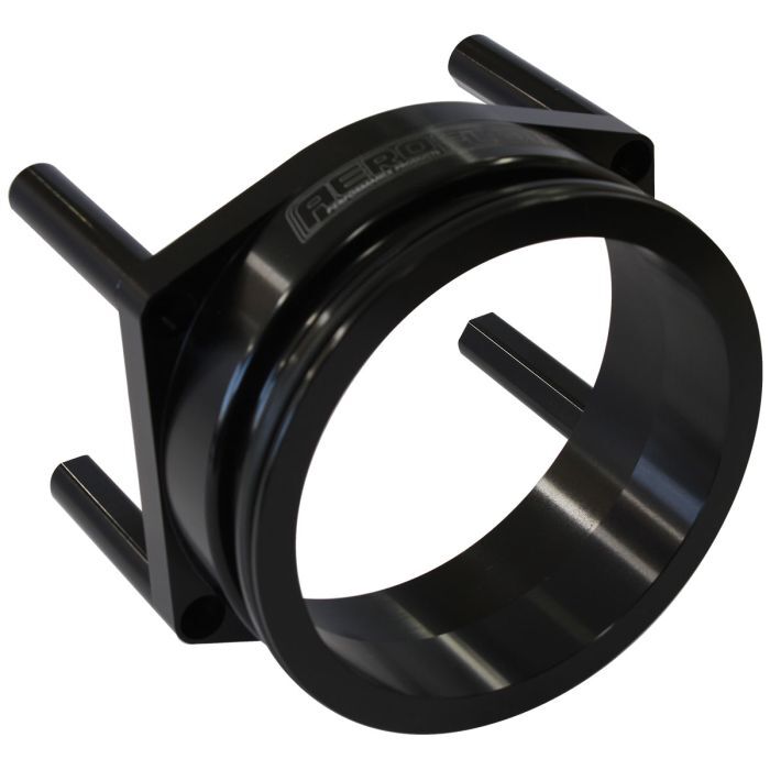 Aeroflow Performance AF64-2272BLK 95mm Throttle Body Intercooler Adapt ...