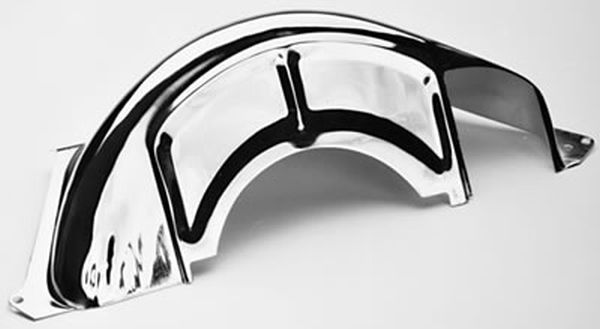 Proform PR66621 Flywheel Dust Cover Chrome suit Chev SB w/ Th350/400 T ...