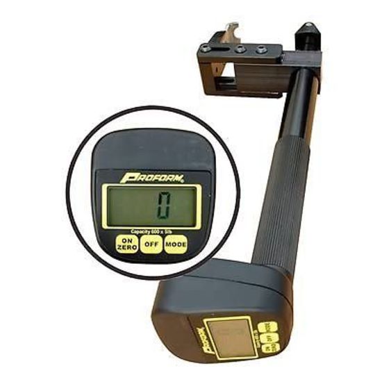 Proform PR67601 Digital Valve Spring Pressure Tester 0-600 Lbs/In ...