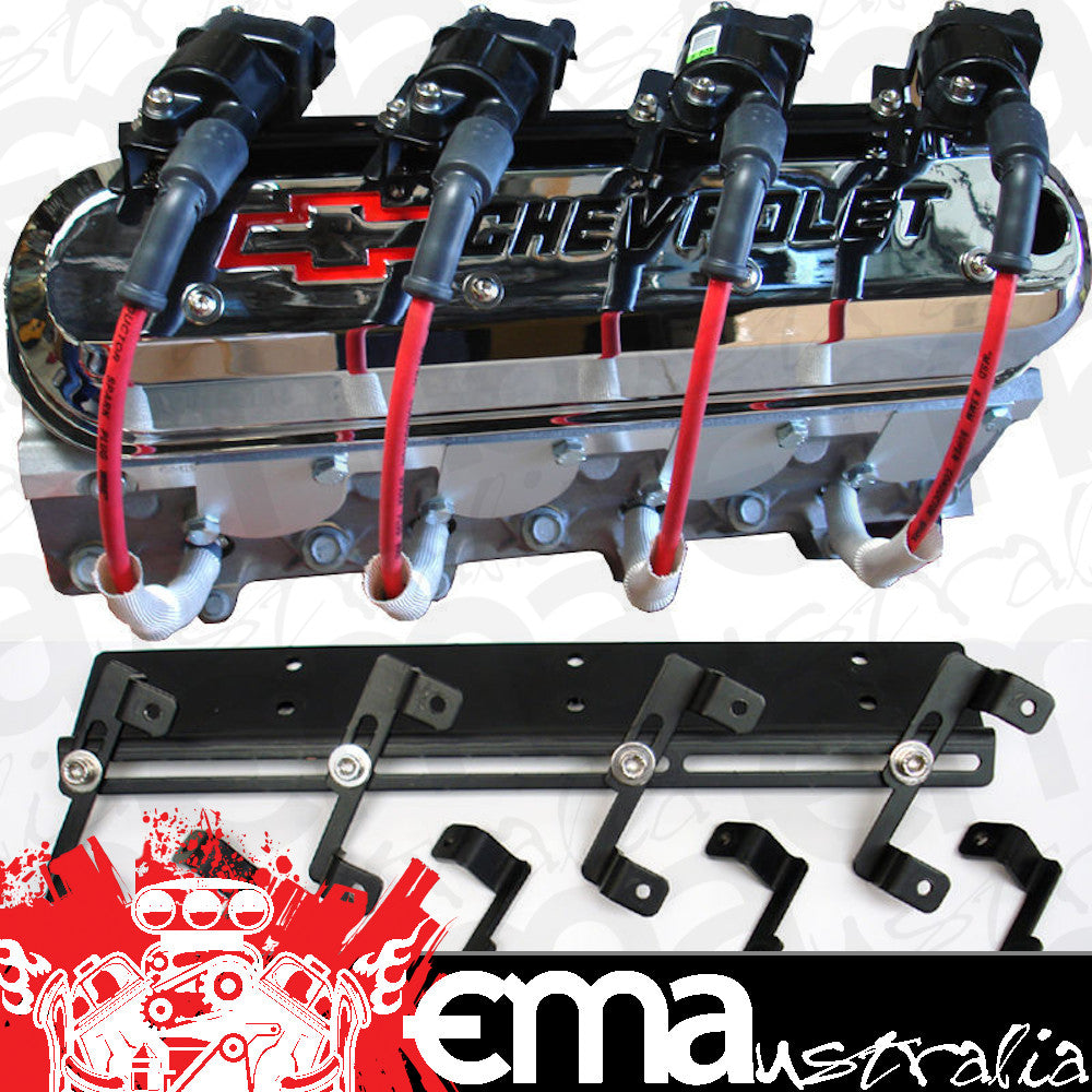 Proform PR69521 Ignition Coil Brackets Black suit Gm LS3/Ls7 2008-12 S ...