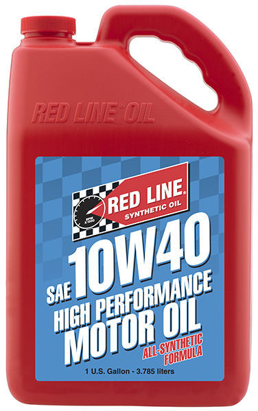Redline RED11405 Red Line 10w/40 Synthetic Engine Oil 1 Gal 3.785 Litr ...