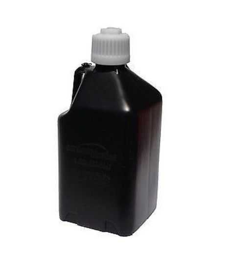 Scribner Plastics SCR2000K Scribner 5 Gallon Utility Jug Square Black ...