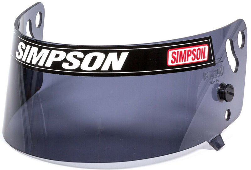 Simpson SI1011-12 Replacement Visor - Smoke Shark & Vudo Helmets ...