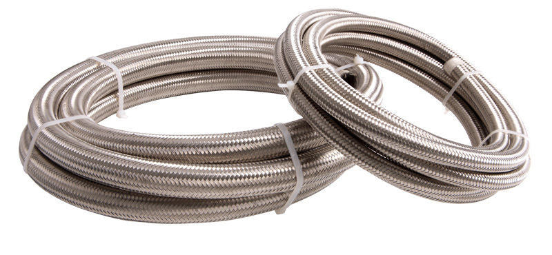 Aeroflow AF100-06-1M SS Braided Hose -6AN 1 Metre Length Clamshell Pac ...
