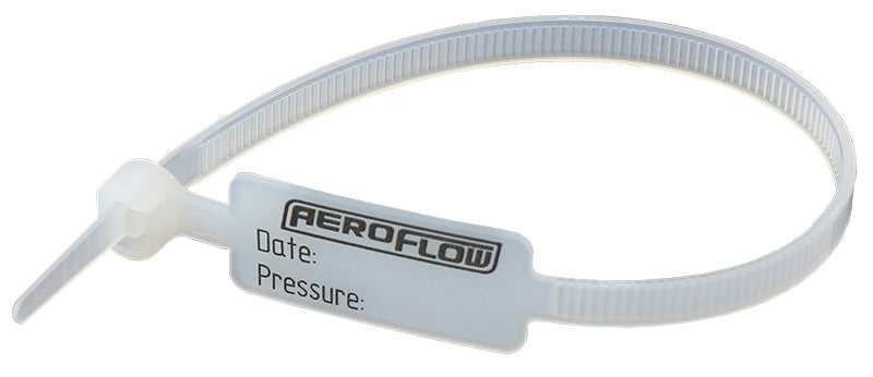Aeroflow AF98-2060 Aeroflow Pressure Testing Tagsadd Date & Pressure ...