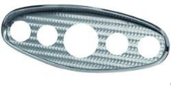 So-Cal Speed Shop SO001-60700 Polished Instrument Panel 1x3-3/8" 4x2 ...