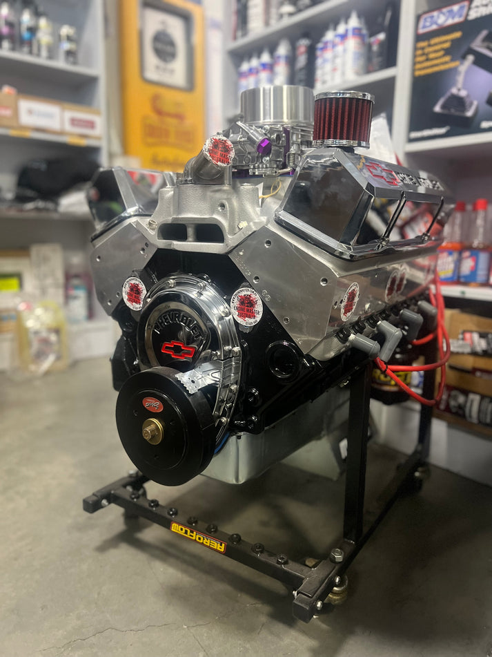 Engine Master Chevy 400 Small Block Engine 490 HP w/ Dart Block