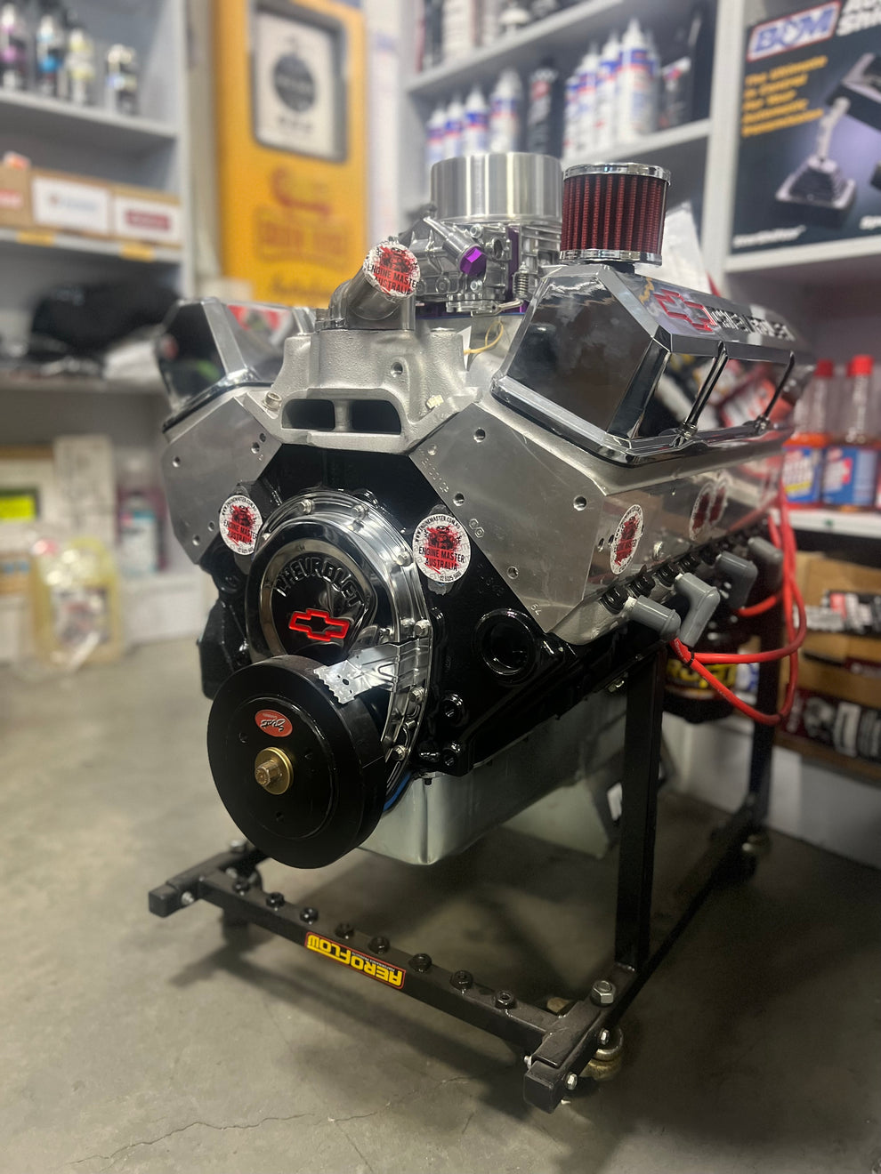 Engine Master Chevy 400 Small Block Engine 490 HP w/ Dart Block