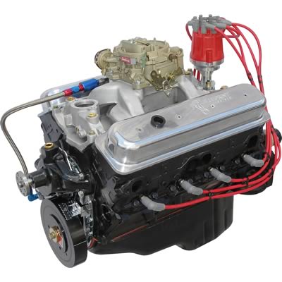 BluePrint MBP3830CTC GM Marine SB 383 Engine 405HP Base Dressed Carbur ...