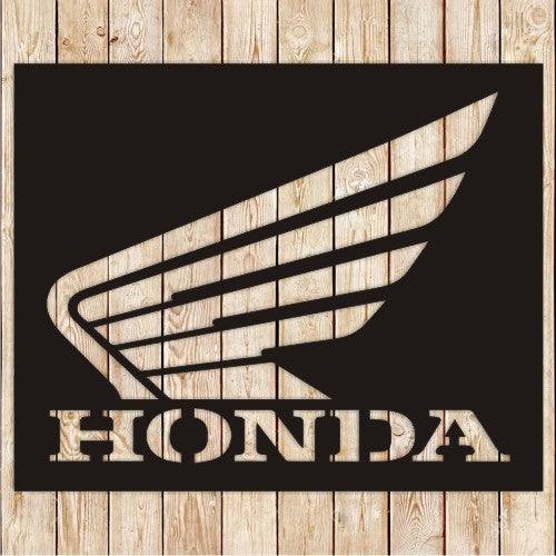 Honda Plasma Cut Sign 44cm x 36cm – Engine Master