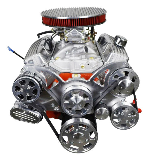 BluePrint BP327CTFKV Chev 327 CI Crate Engine Dressed Longblock w/ Car ...
