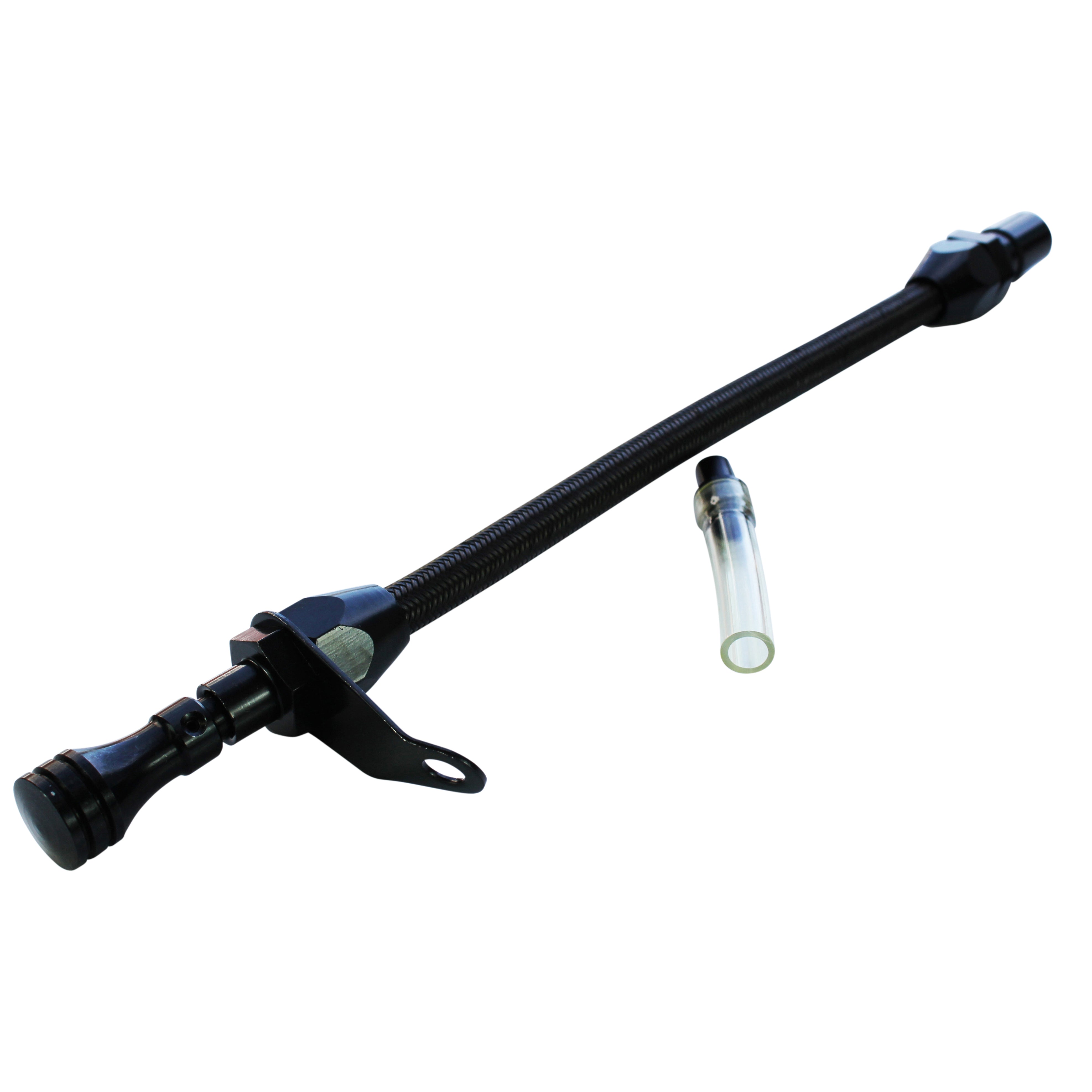 Transmission Dipstick Tube GM Turbo 700R4 Bell Housing Mount Flexible ...
