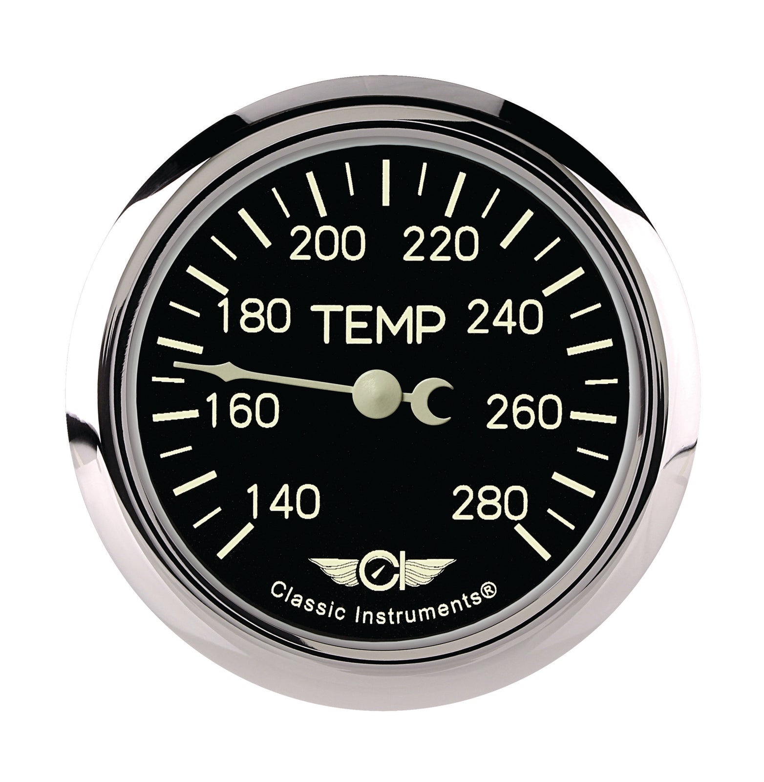 Classic Instruments Classic - Water Temp Gauge Full Sweep 2-5/8 ...