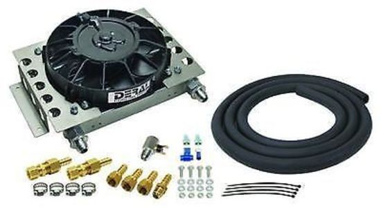 Derale DP13950 Atomic-Cool Transmission Cooler Kit 10" X 12 1/2" X 4 ...