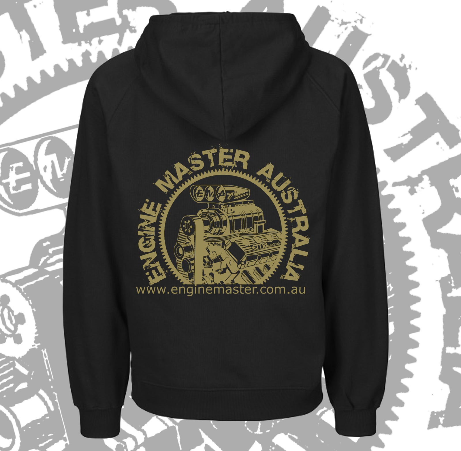 Engine Master *Limited Edition* Gold Metallic Engine Hoodie