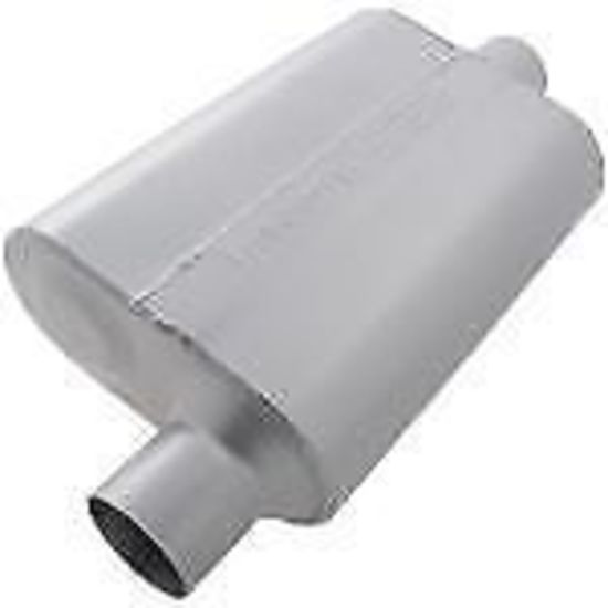 Flowmaster FLO942541 40 Series Delta Flow Muffler Offset 2.5" Inlet/Ce ...