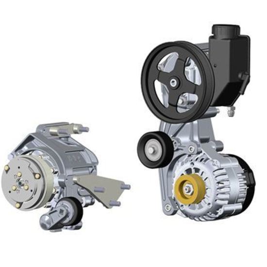 Low LS Complete Accessory Drive System (Alt P/S & A/C) – Engine Master