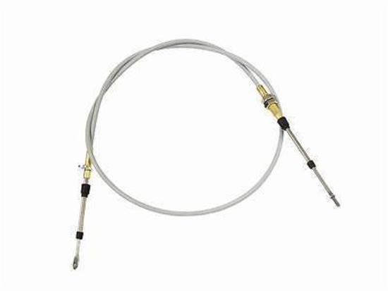 Hurst HU5008555 Grey 5Ft Shifter Cable Threaded & Eyelet End – Engine ...