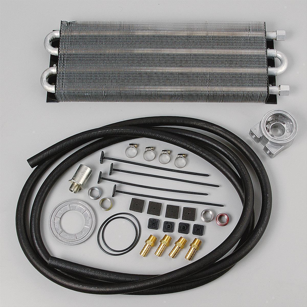 Perma Cool PC40189 Perma-Cool H/D Engine Oil Cooler Kit 1.5" X 7" X 21 ...