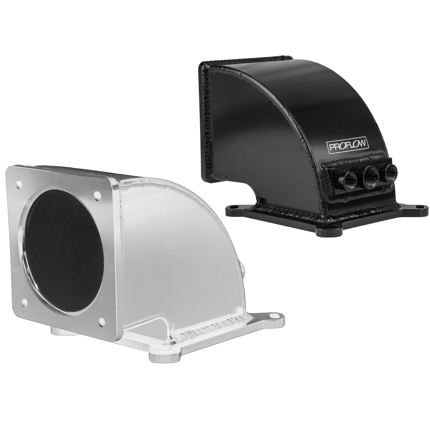Proflow PFETBN102 Throttle Body Intake Elbow 100mm Universal to 4150/4 ...