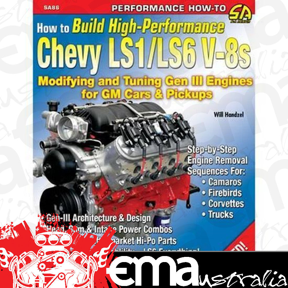 SA Design SAD-SA86 How To A Build High Performance Chevy LS1 Ls6 V8 Ge ...