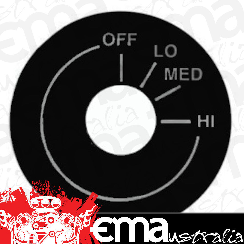 Vintage Air VA20558-VUP Mode Decal – Engine Master