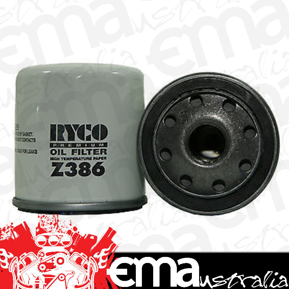 Ryco Z386 Replacement Oil Filter For Nissan Navara Daihatsu suits Toyo – Engine Master