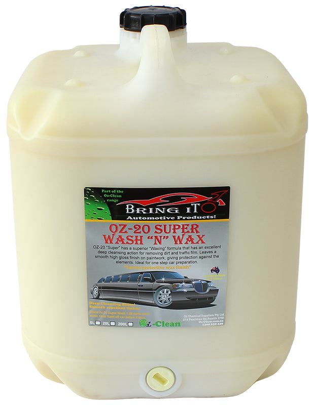 Bring It BI-SSW20 Oz-20 Super Wash "N" Wax – Engine Master