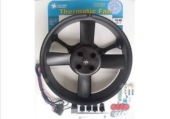 Davies Craig DC0005 14" High Flow Thermo Fan Kit with Wirng Etc 12V ...
