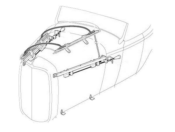 Dan Fink DFHL-3PC Bonnet Prop Kit suit 3 Piece Bonnet – Engine Master