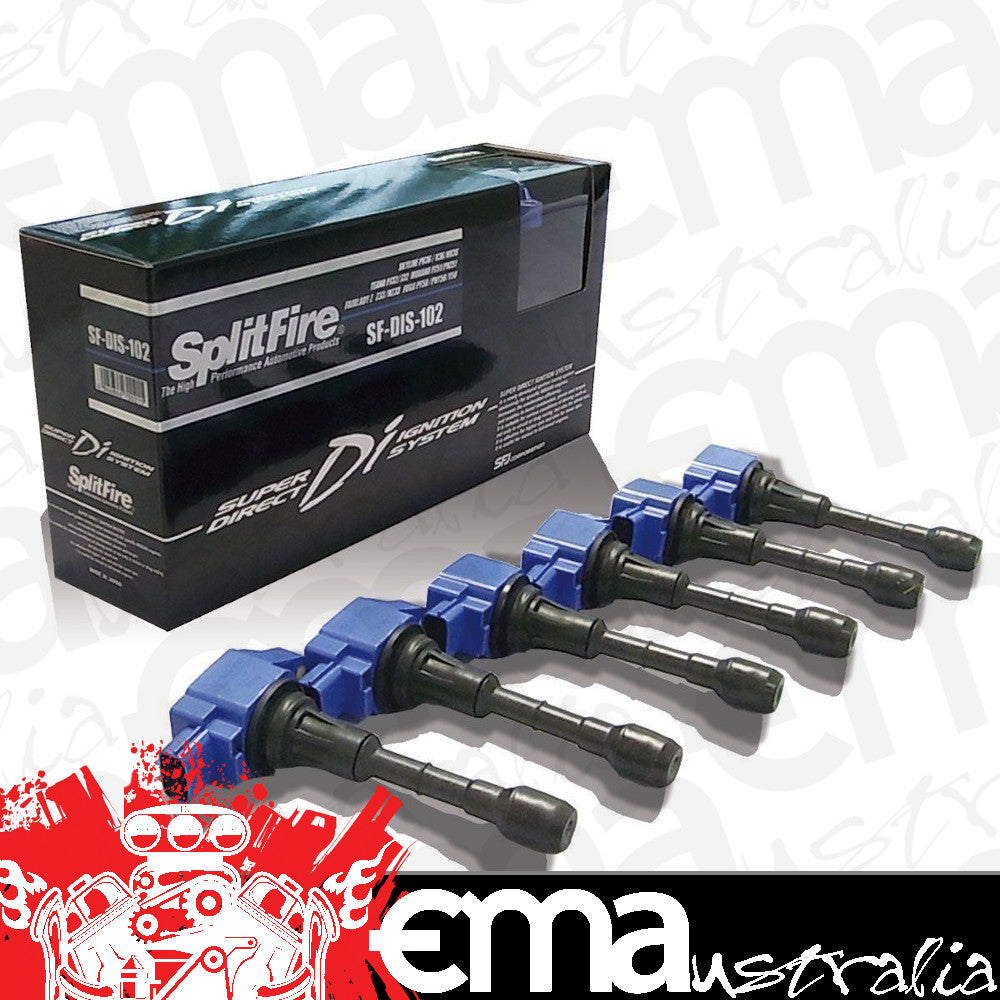 Splitfire DIS-102 Direct Ignition Coil Packs For Nissan Gtr Cba-R35 Vr ...