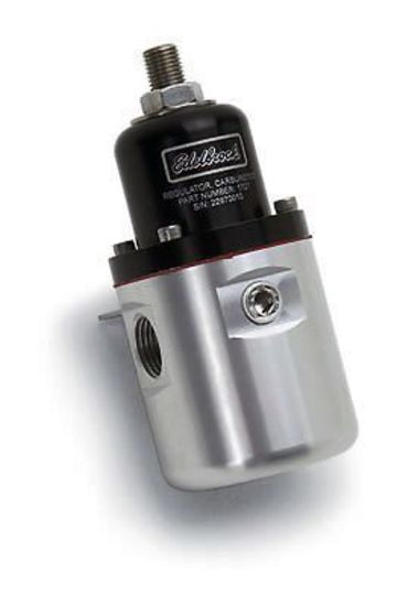 Edelbrock ED1727 Universal Fuel Pressure Regulator 5 to 10 PSI Adjusta ...