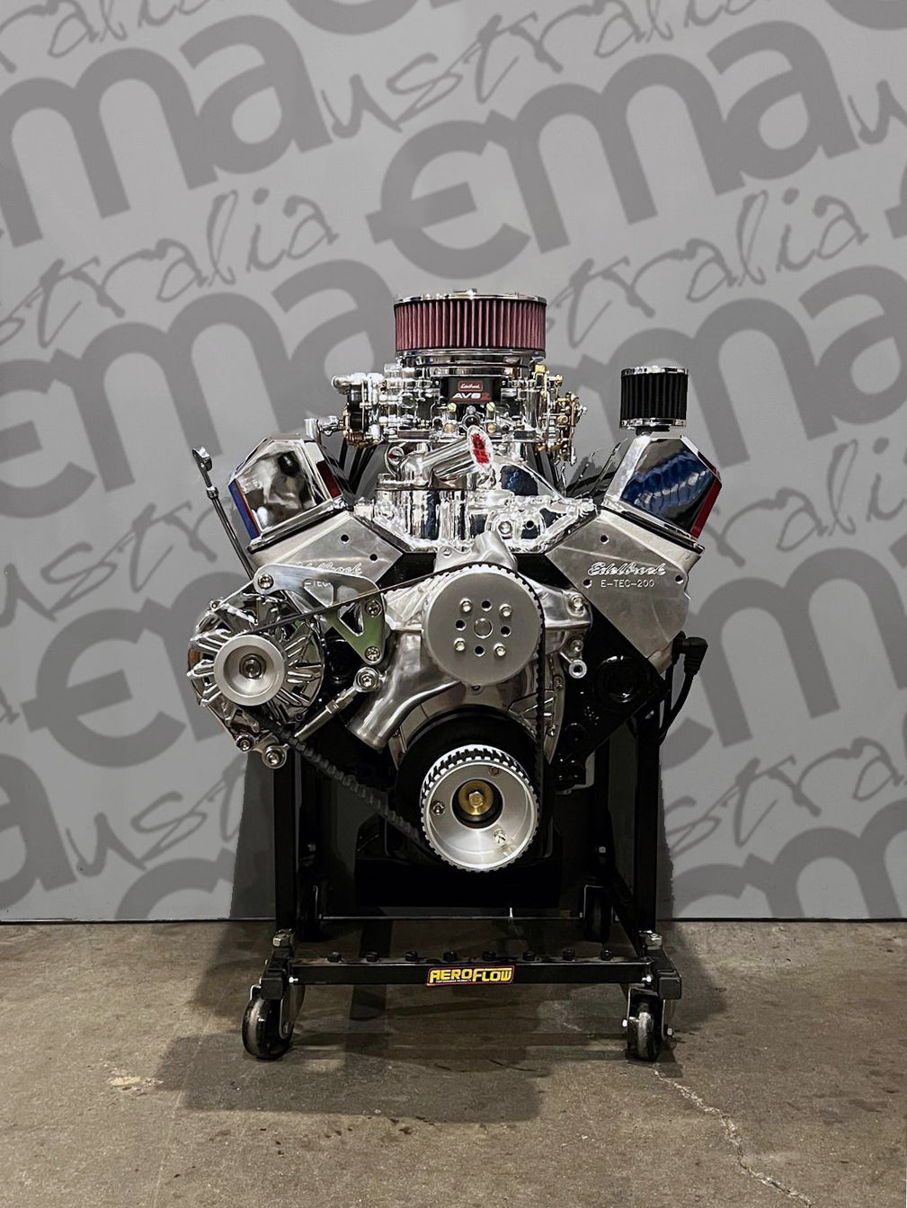 350 CHEV SB 425HP DUAL QUAD TURNKEY ENGINE FULLY DYNO RUN IN AND TUNED ...