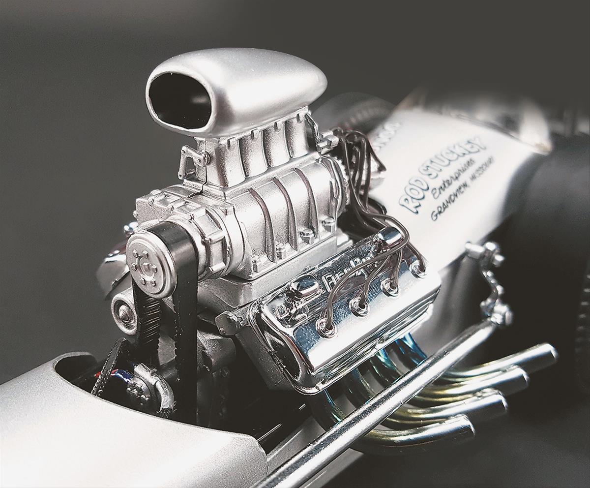 Greenlight GLC-GMP-18853 1:18 Scale Supercharged Hemi Diecast Engine M ...