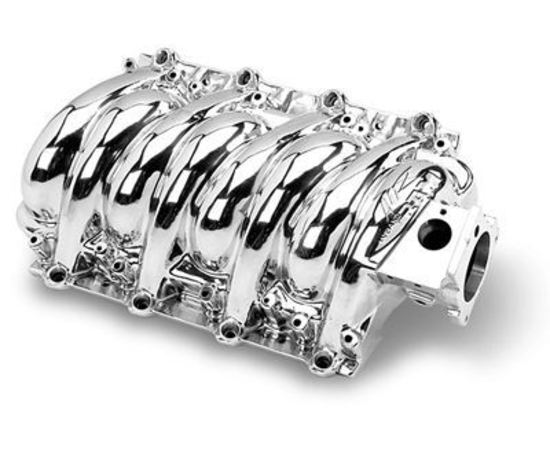 Intake Manifold LS1 EFI Aluminum Polished Multi-Port Chevy Pontiac Cam ...