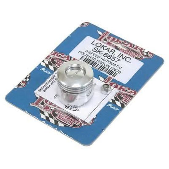 Lokar LK-SK-6857 3-Speed Automatic Brushed Aluminium Piston Gear Knob ...