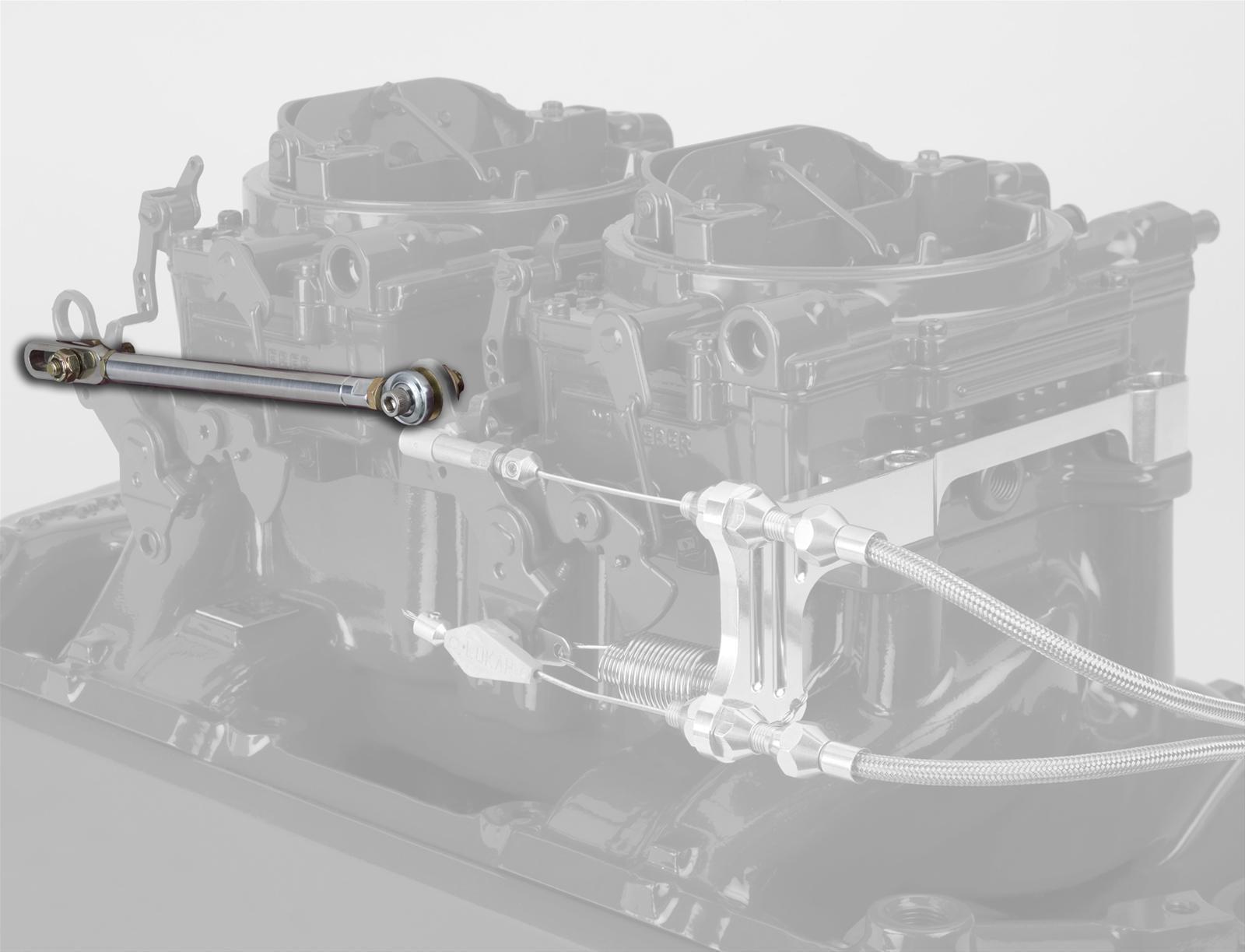 Lokar LK-TCB-PLR2 Edelbrock Progressive Throttle Linkage Rod For 2 X 4 ...